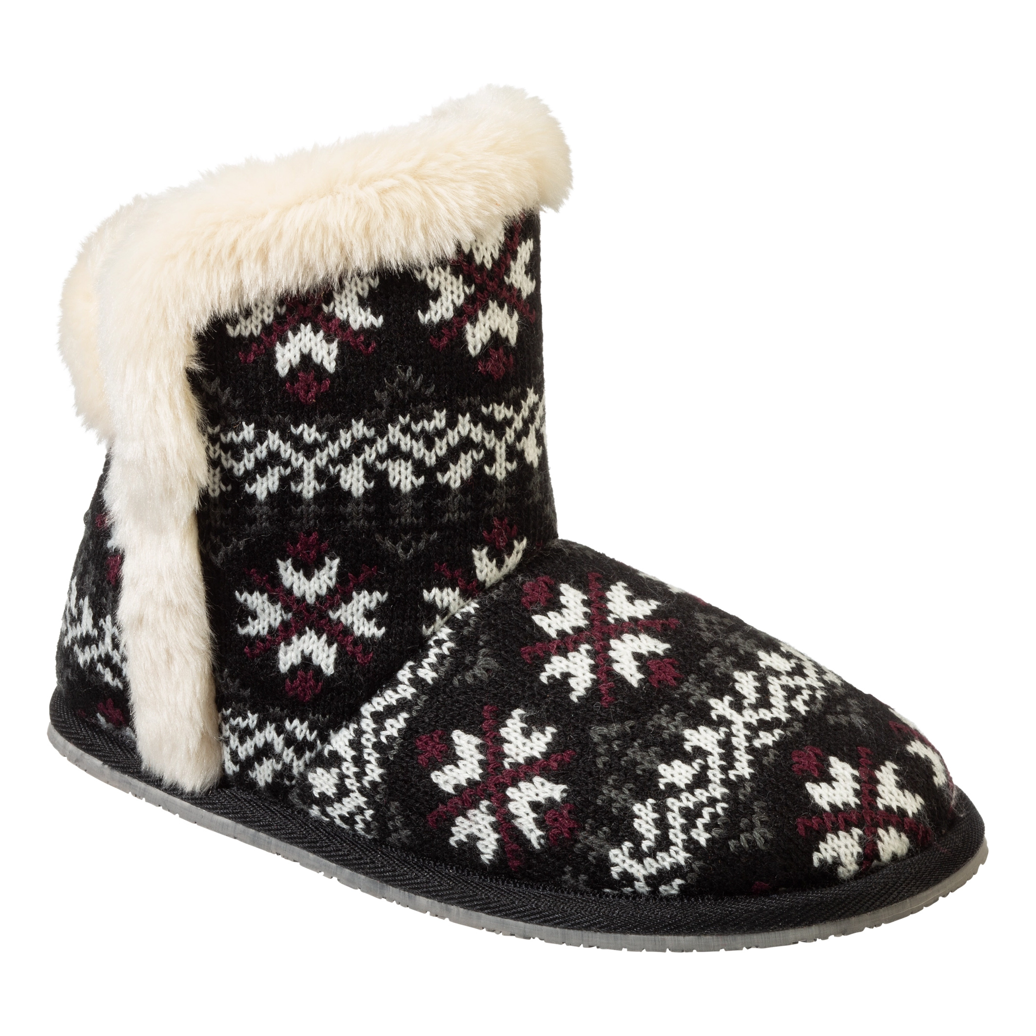 Natural Reflections Fair Isle Knit Bootie Slippers | Bass Pro Shops